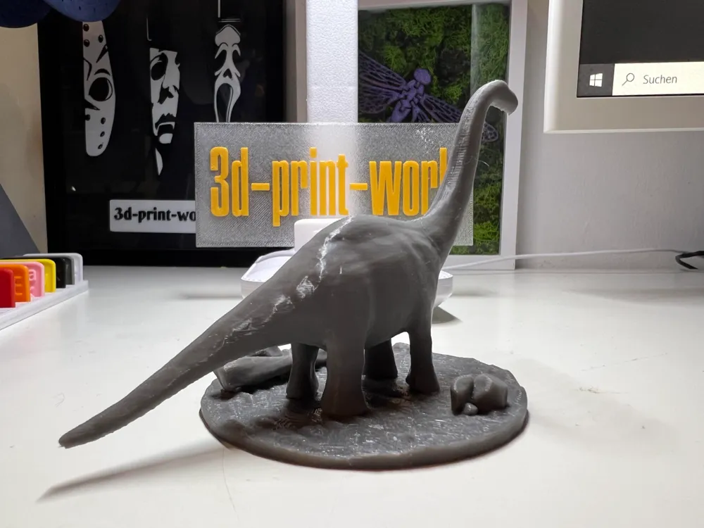 Dinosaur - Brontosaurus by 3D-Print-World MakerWorld: Download Free 3D ...