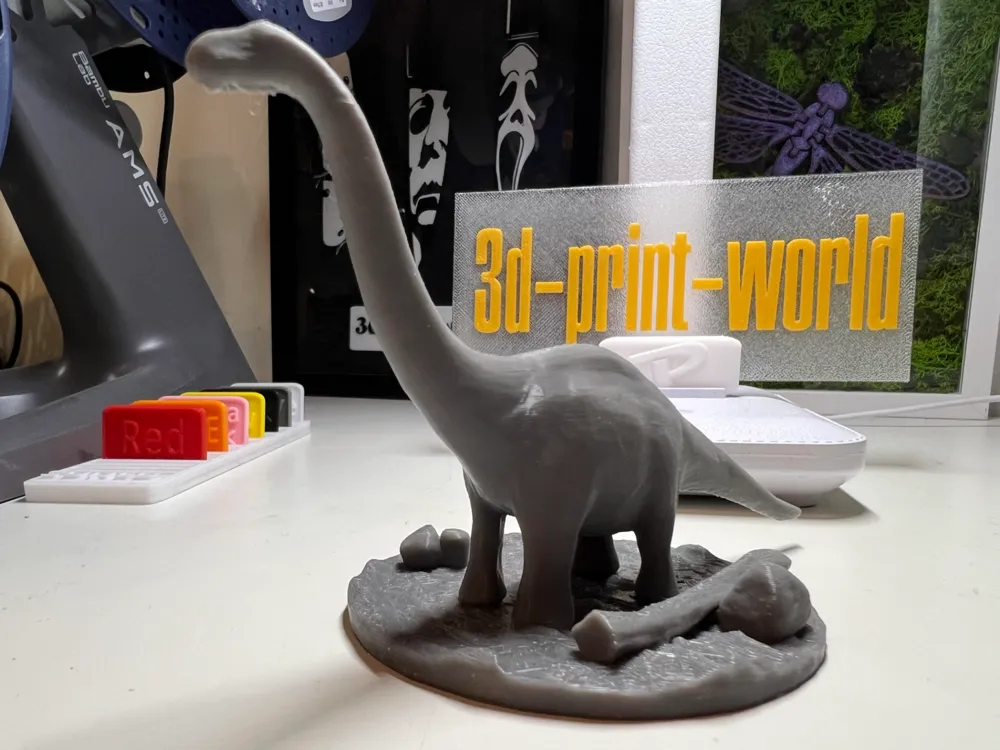Dinosaur - Brontosaurus by 3D-Print-World MakerWorld: Download Free 3D ...