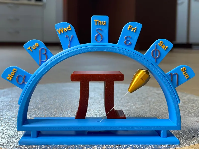 Sélecteur de jour de la semaine pour mathématicien par anneck ...