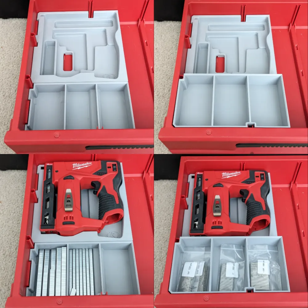 3 Drawer Bottom Left Third 3 Slot Stacking Storage by CK Designs ...