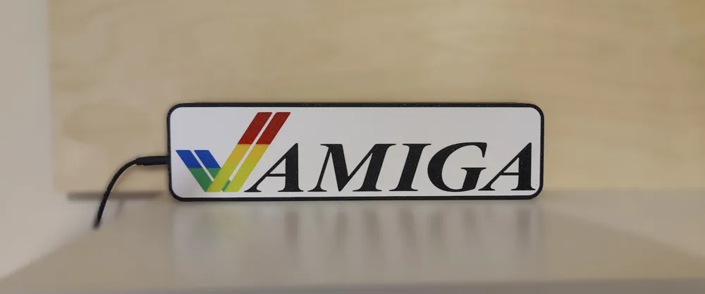 Amiga Classic Logo Lightbox by KF Designs - MakerWorld