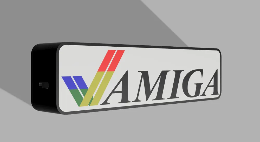 Amiga Classic Logo Lightbox by KF Designs - MakerWorld