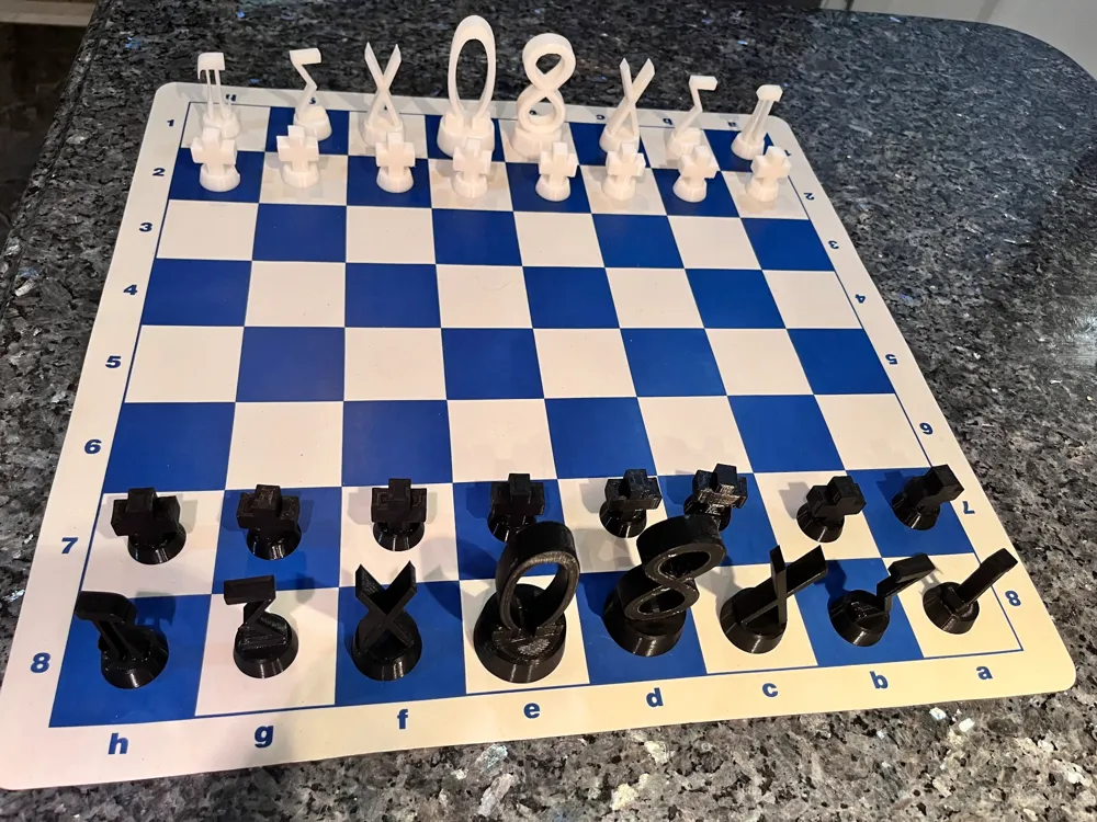 Math Chess by maureen.nemetski - MakerWorld