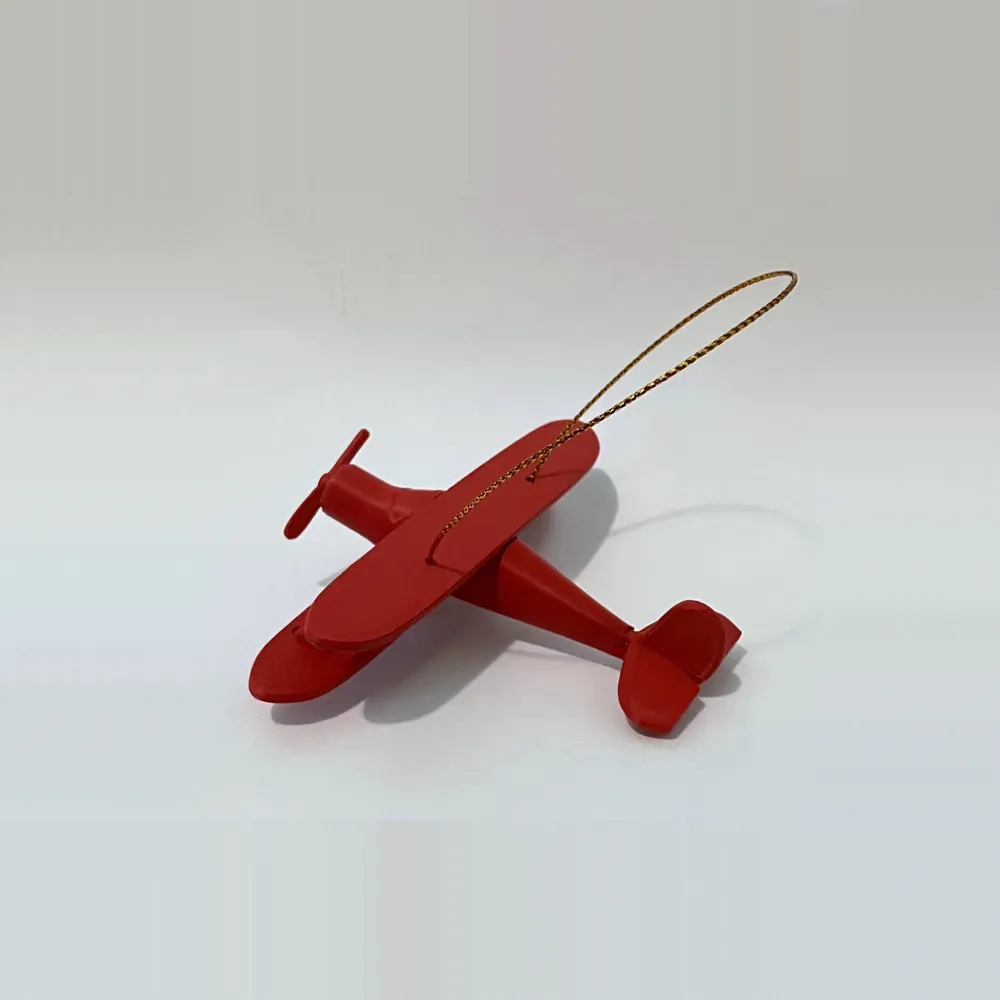 Staggerwing Biplane Holiday Ornament spinning prop by kim MakerWorld ...