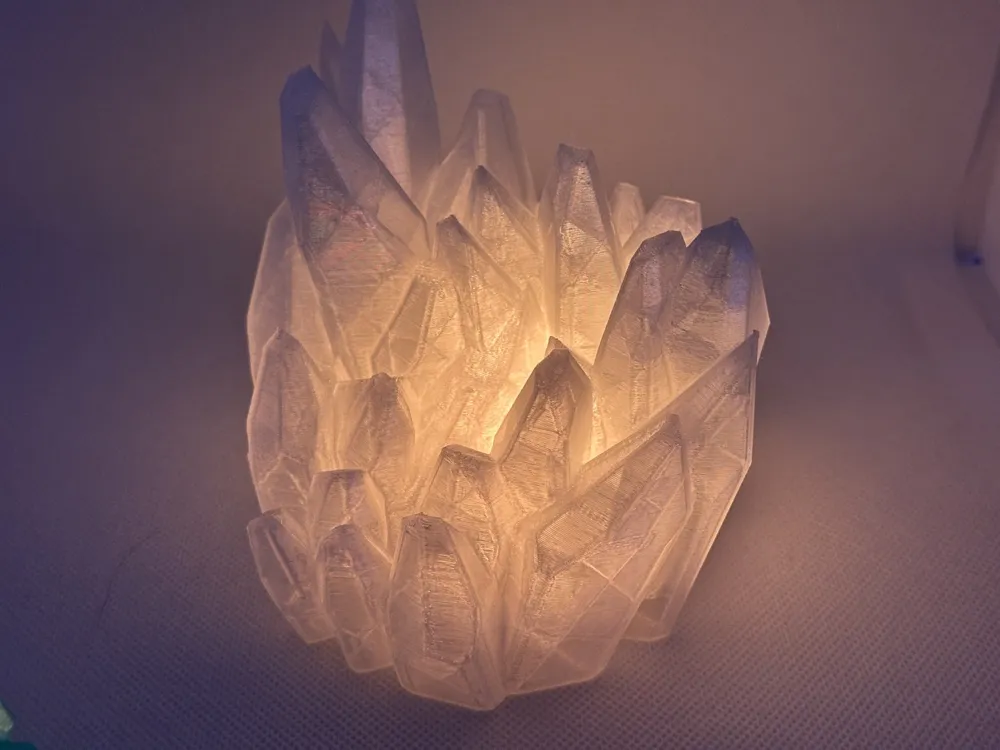 Crystal Wireless Lamp. RGB magical Crystals by Abstractia Design ...