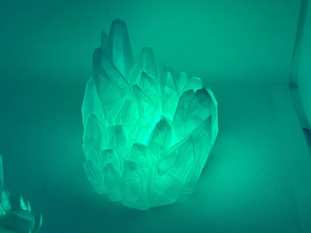 Crystal Wireless Lamp. RGB magical Crystals by Abstractia Design ...
