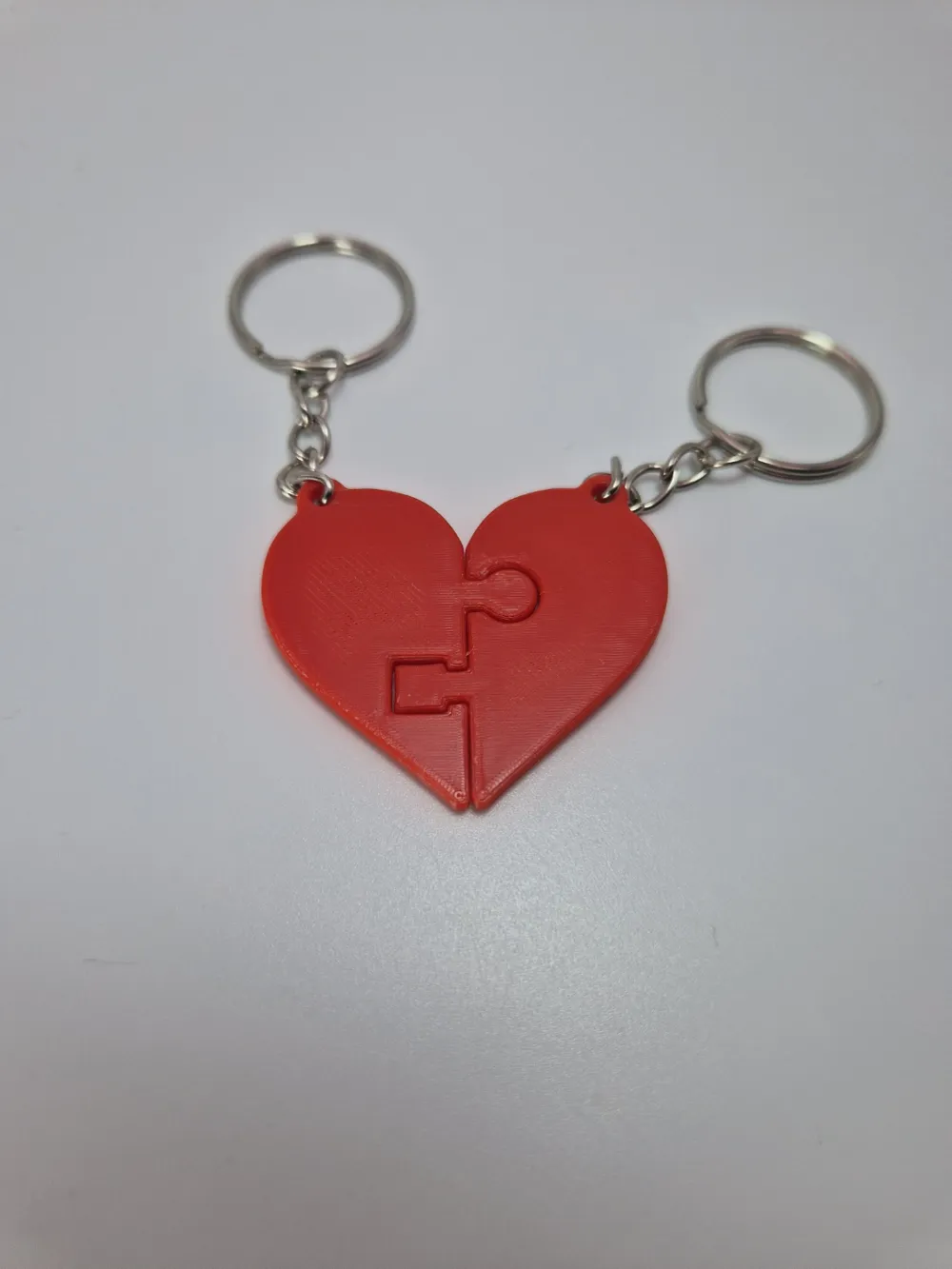 Keychain puzzle hearts by kevToeg - MakerWorld