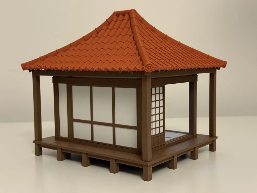 Zen Japanese Tea House - Free 3D Print Model - MakerWorld