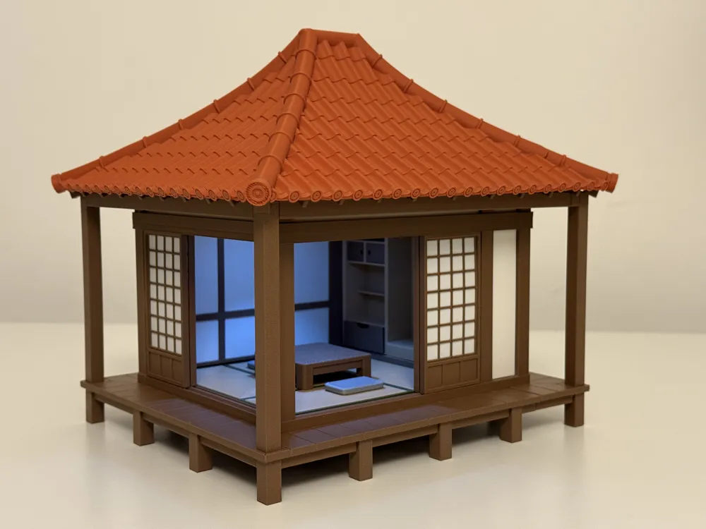 Zen Japanese Tea House - Free 3D Print Model - MakerWorld
