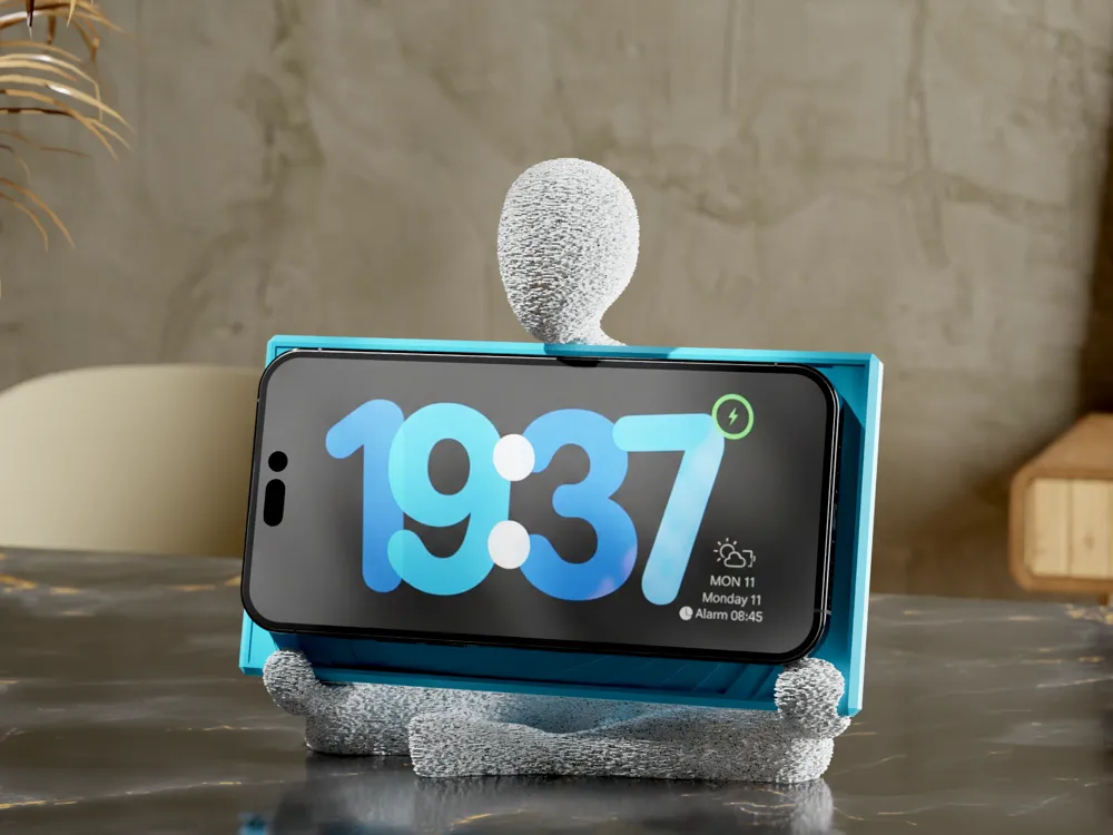 NObody - Smartphone Holder v2 - Free 3D Print Model - MakerWorld