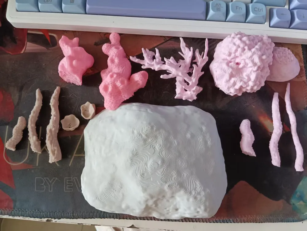 Pokemon Coral Micro Scene by go lbkm MakerWorld: Download Free 3D Models