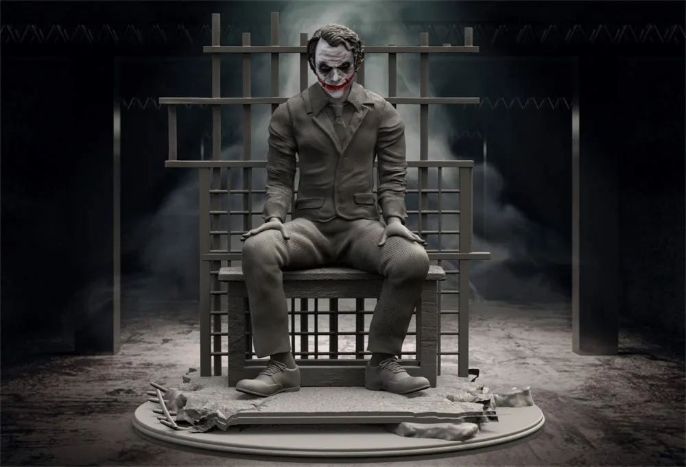 Joker – The Dark Interrogation Scene - Free 3D Print Model - MakerWorld