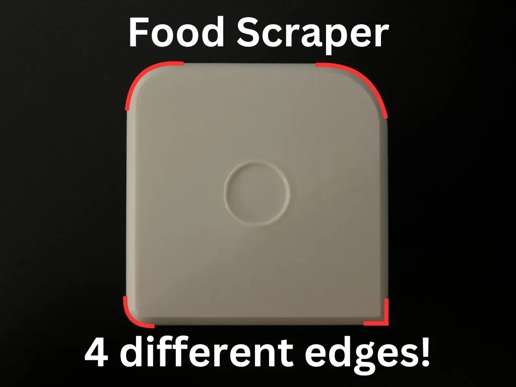 Food and Dish Scraper - Only 7 grams! - Free 3D Print Model - MakerWorld