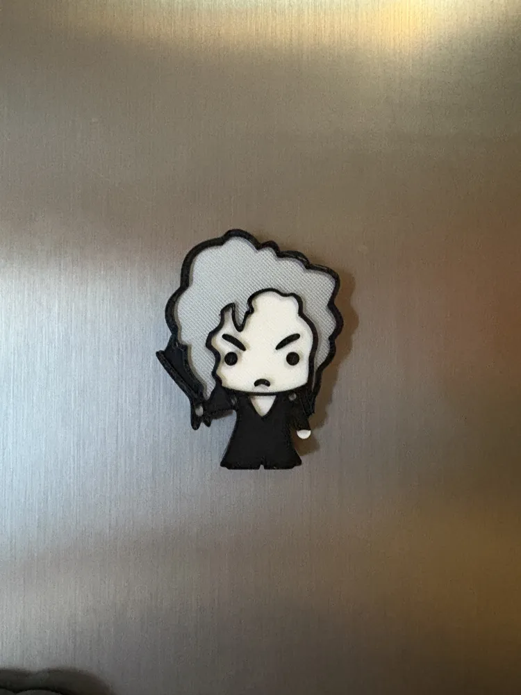 Harry Potter fridge magnet collection V2 by DxM engineering MakerWorld ...