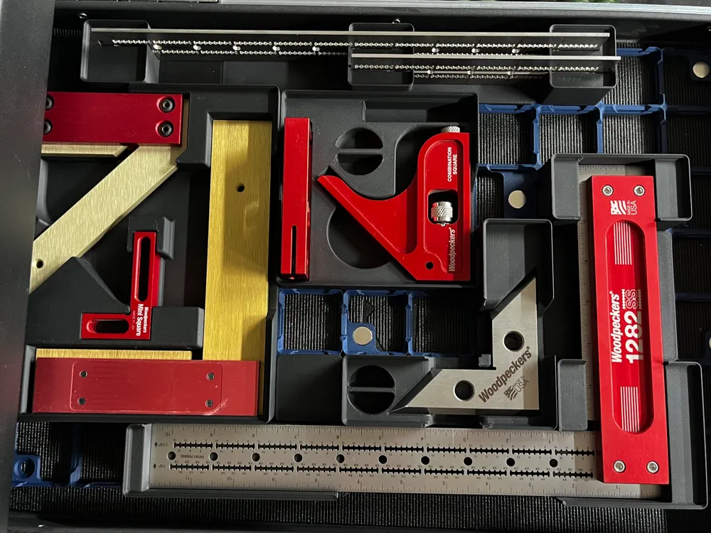 Woodpecker Combination / Double Square Organizer by JT_311 - MakerWorld
