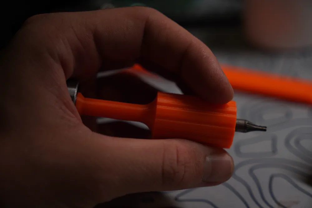 1/4in 6.35mm Bit Driver by BorgoTechSpace - MakerWorld