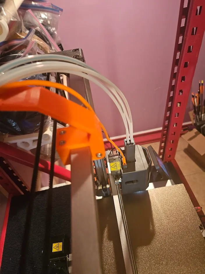 Kobra 3 Crossbar PTFE Guide by Jeff Smith MakerWorld: Download Free 3D Models