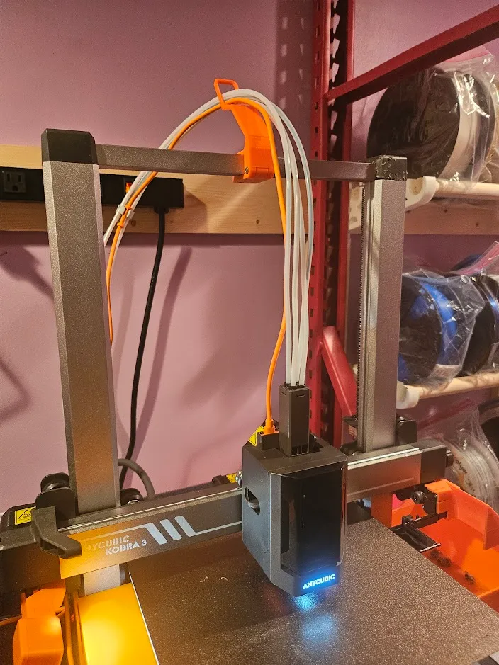 Kobra 3 Crossbar PTFE Guide by Jeff Smith MakerWorld: Download Free 3D Models