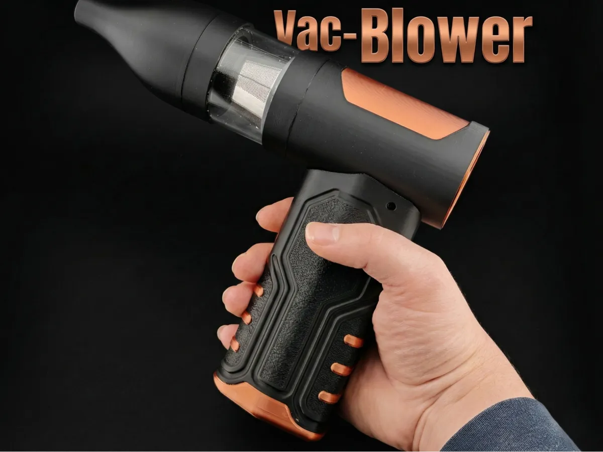 Vac-Blower – The handheld vacuum that can blow - Free 3D Print Model ...