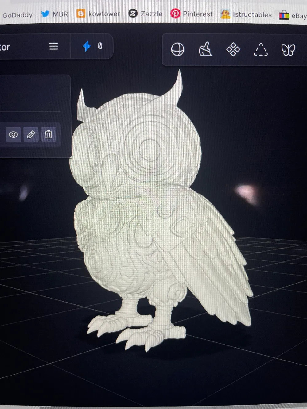 CyberPunk Mecha Owl by Tater Zoid - MakerWorld