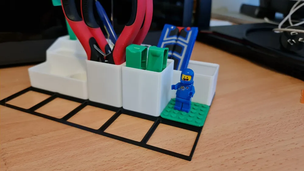 Gridfinity Block Base Plate v2 Remixed by Huskii - MakerWorld