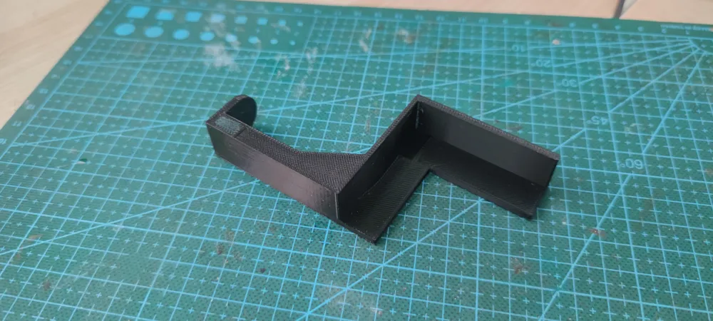 Monitor Headphone Hook (Modified) - Free 3D Print Model - MakerWorld