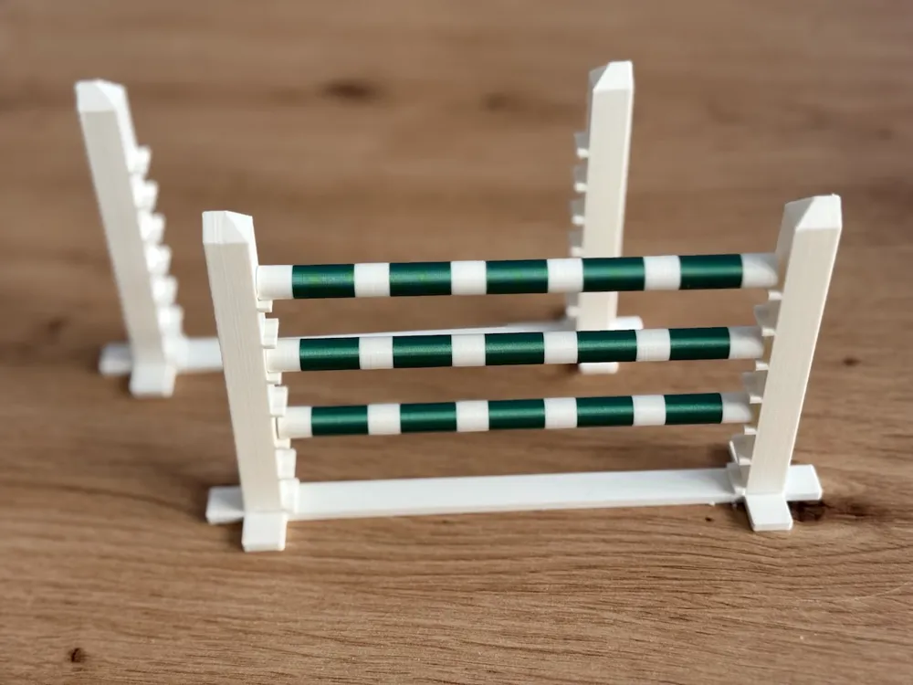 Equestrian Tournament Obstacle V2 - Free 3D Print Model - MakerWorld