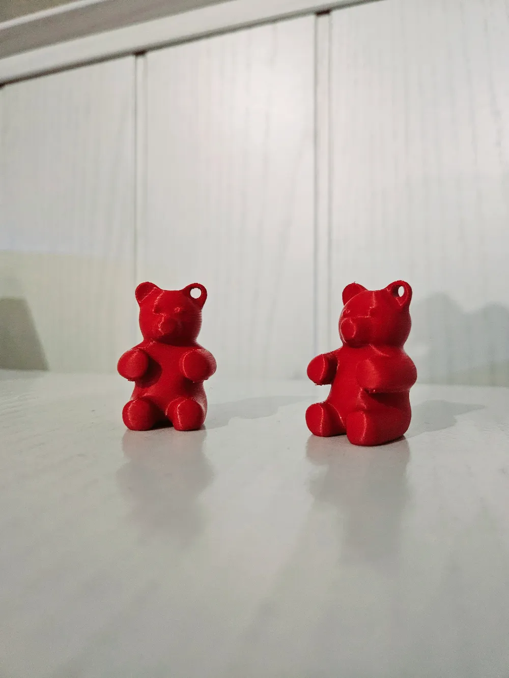 Cute gummy jelly bear keychain - Free 3D Print Model - MakerWorld