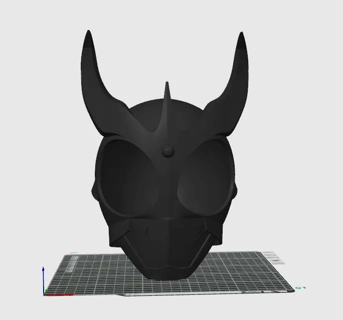 Kamen Rider Kuuga Helmet - Free 3D Print Model - MakerWorld
