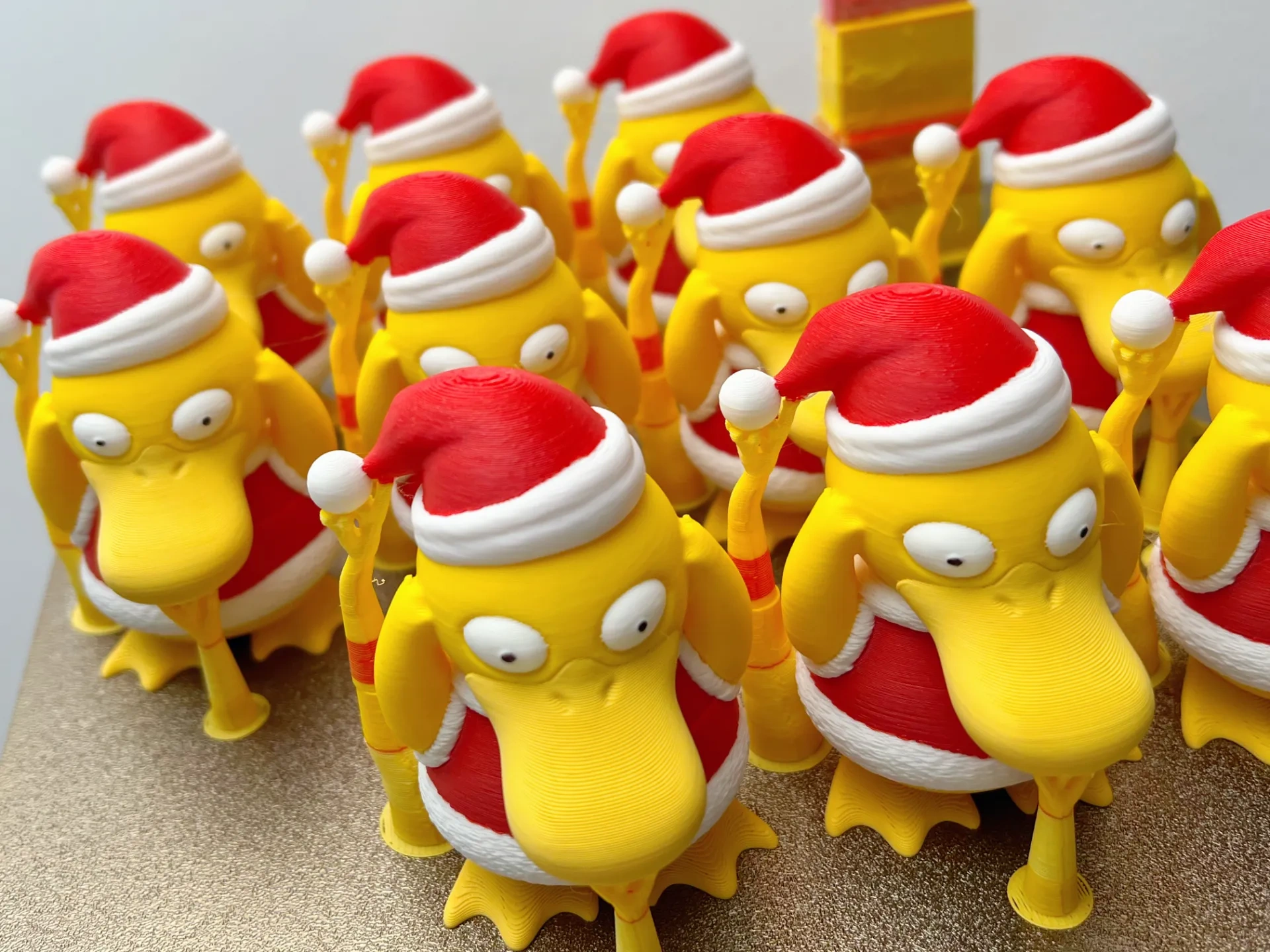 Pokémon Psyduck Christmas Set by lengfeng - MakerWorld