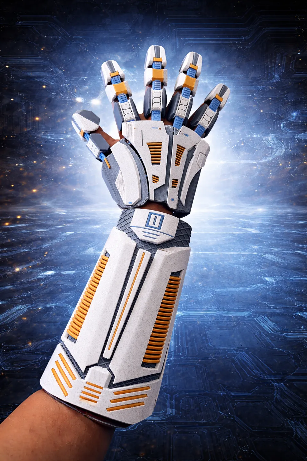 Flexible Exoskeleton Hand – Wearable Hand Armor - Free 3D Print Model ...