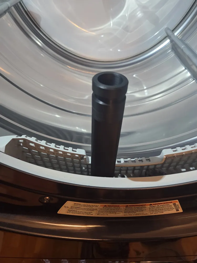 Dryer Lint Trap Vacuum Attachment - Free 3D Print Model - MakerWorld