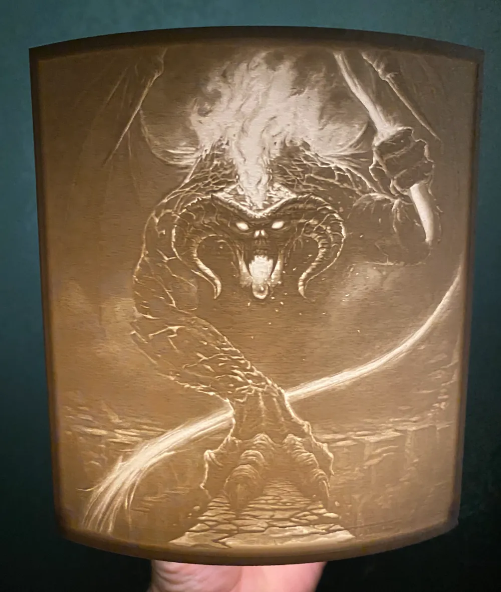 lord of the rings balrog by ko33a - MakerWorld