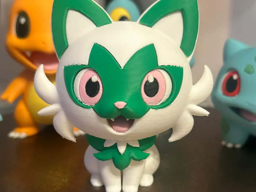 Sprigatito Chibi by Atseini MakerWorld: Download Free 3D Models