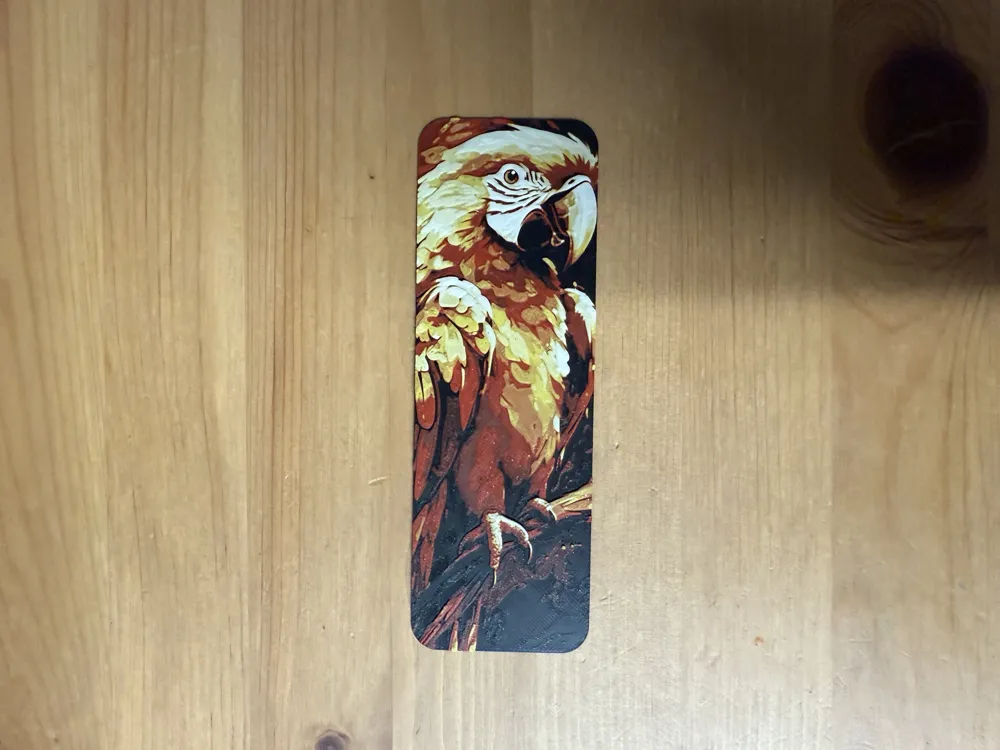 Parrot Bookmark by Morganja MakerWorld: Download Free 3D Models