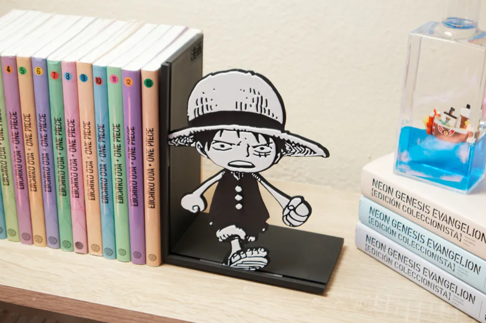 Bookend of small Luffy (after Gear 3) | One Piece by 3D Manga Panels ...