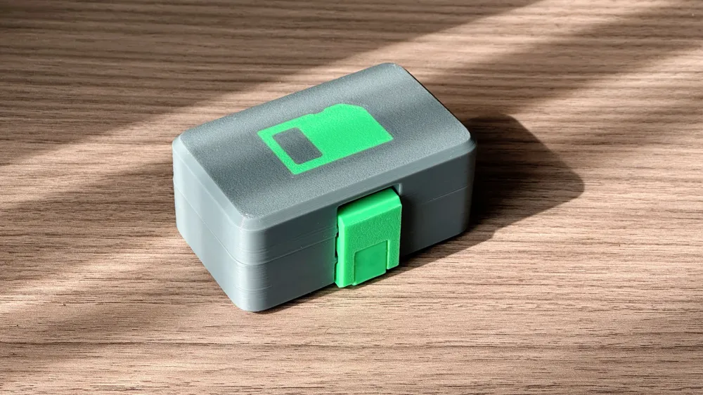 SD card storage box by MingGY MakerWorld: Download Free 3D Models