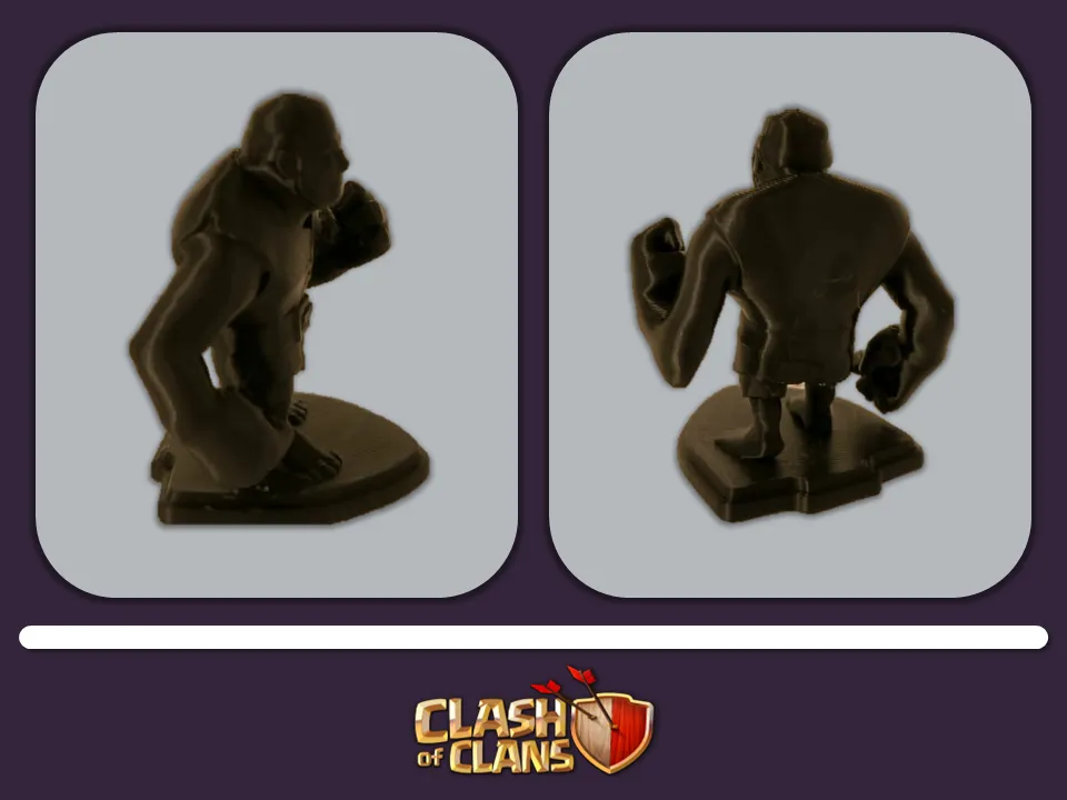 Giant | Clash of clans figurine by mike.stl - MakerWorld
