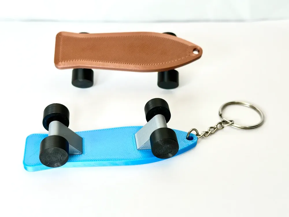 Mini Skateboard (keychain, remix) Remixed by marekzeman91 - MakerWorld