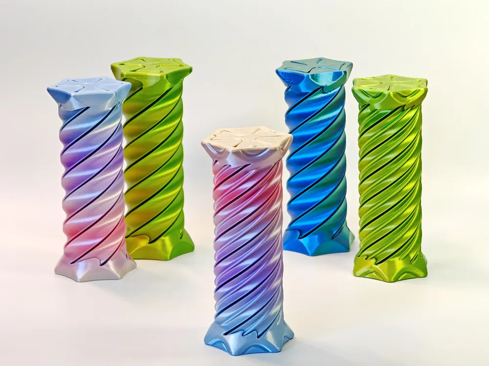 Repetitive Rotating Spiral Crossover Fidget Toy TD1 - Free 3D Print ...