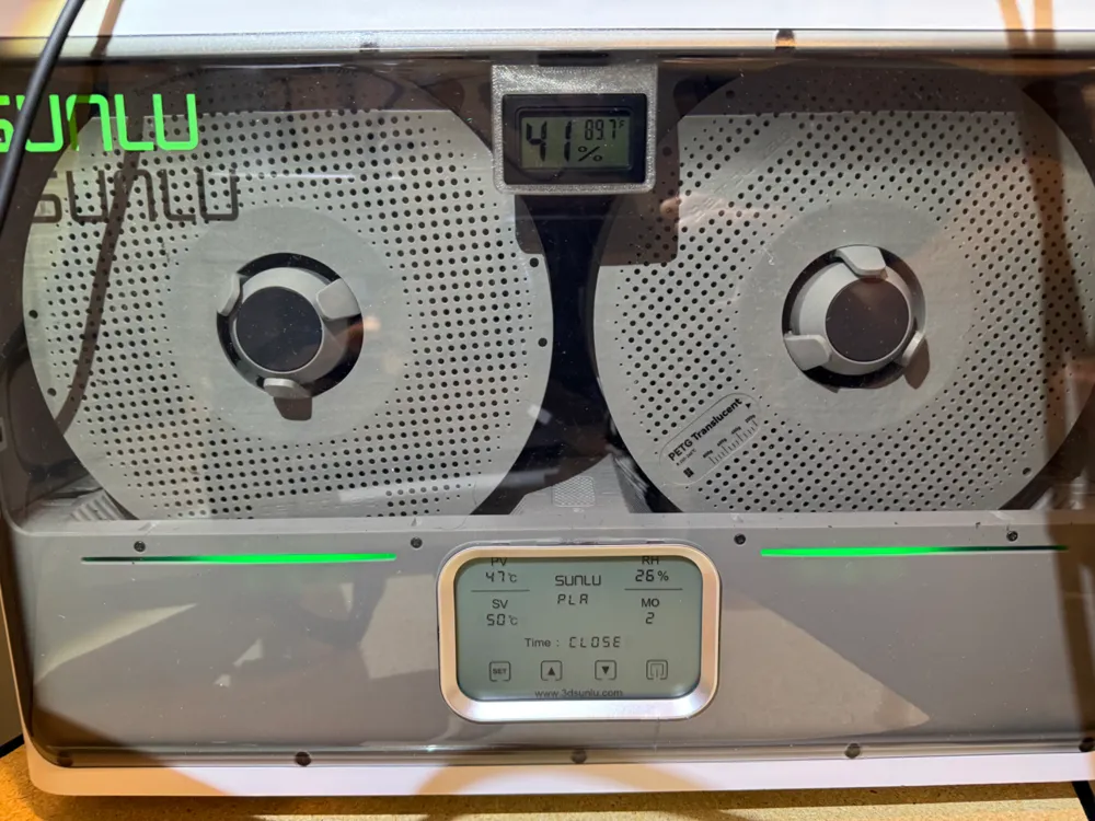 Sunlu S4 Center Mount Rectangular Hygrometer - Free 3D Print Model ...