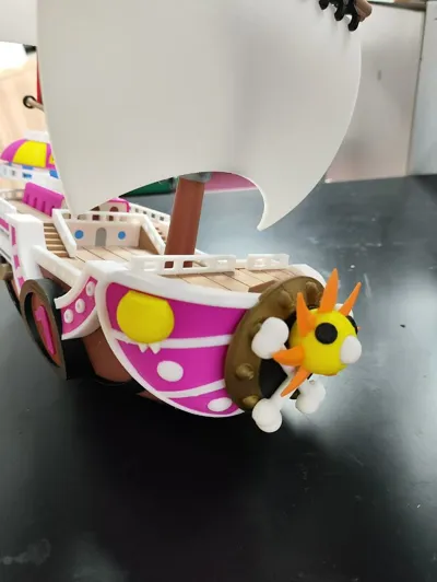 One Piece - Thousand Sunny by Haaland MakerWorld: Download Free 3D Models