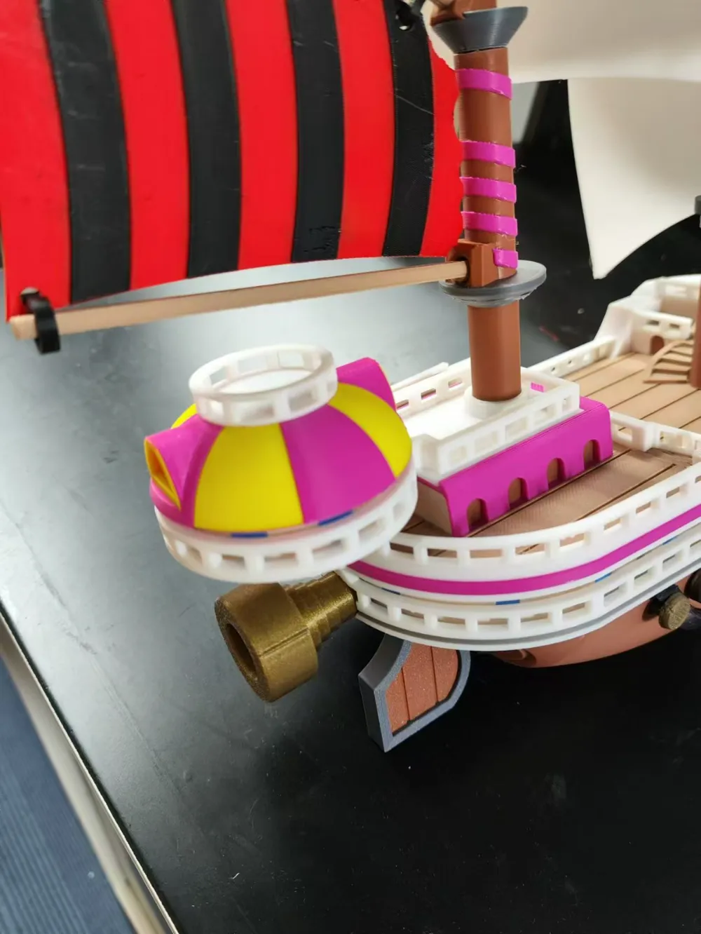 One Piece - Thousand Sunny - Free 3D Print Model - MakerWorld