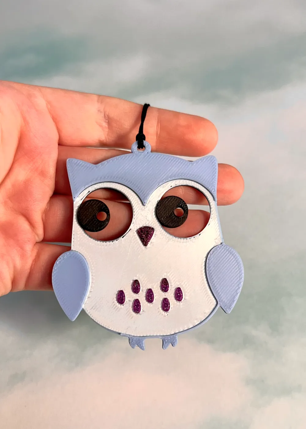 Cute Owl Keychain by 3Dimension Customs - MakerWorld