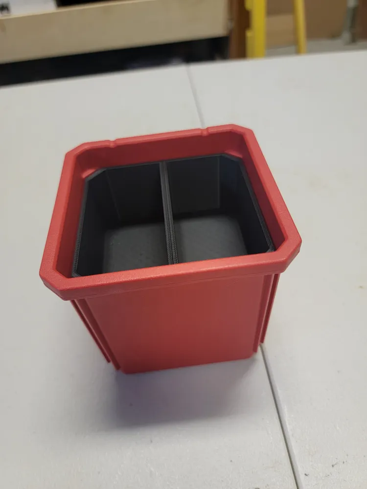 Divider and Bins for Deep Square Packout Bins by CecDusMakerWorld ...