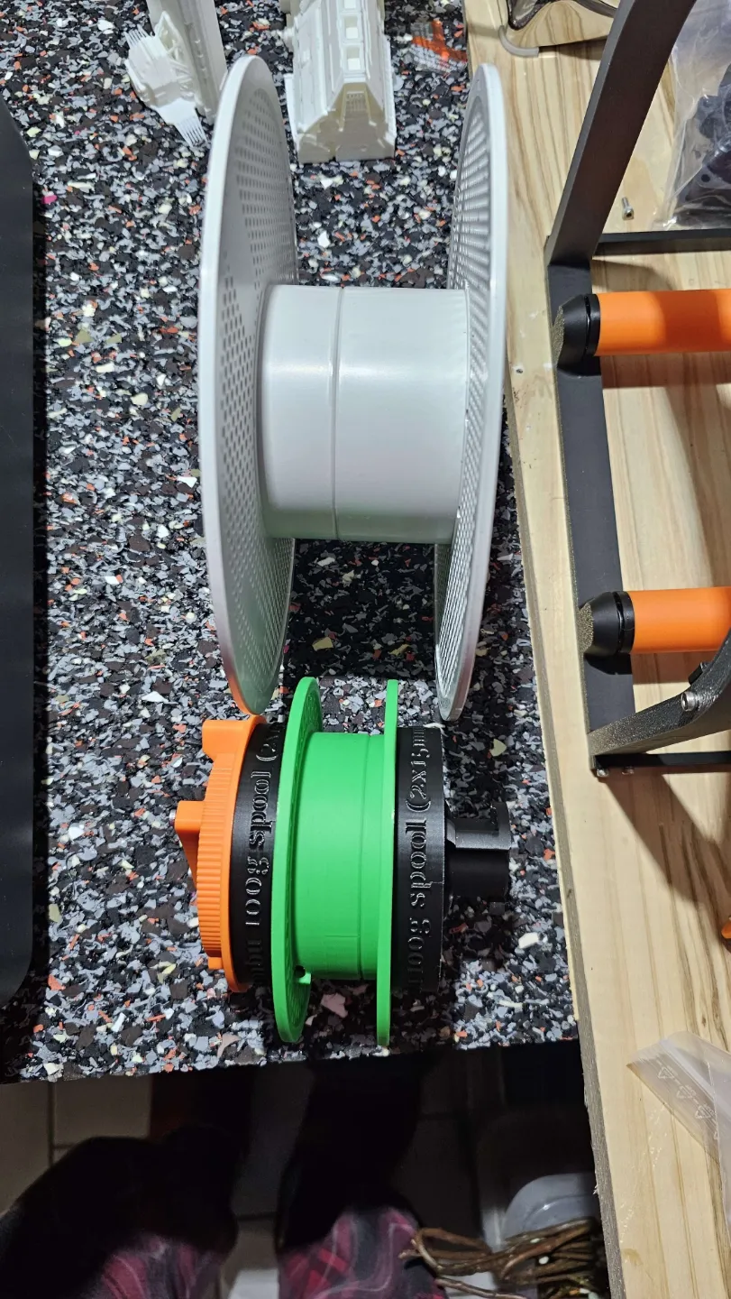 Spool Adapter Rings / 2x 15mm for 100g Spools by Storm Wolf - MakerWorld