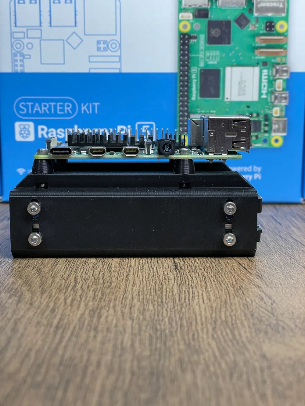 Raspberry Pi 5 and 4 - Official Case - 2 x SSD Adapter Remixed by ...