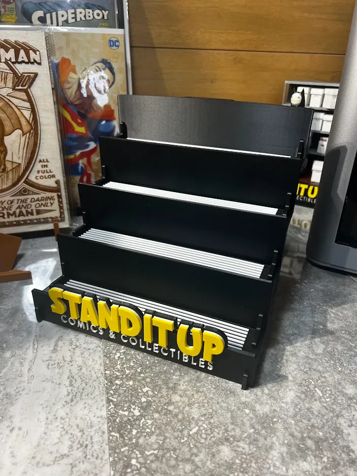 Tiered Display Shelf Stand-Comic -Post Cards-More by standitupstore ...