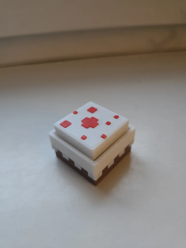 Minecraft Cake Clicker - Free 3D Print Model - MakerWorld