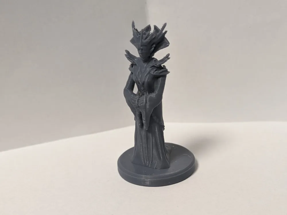 Head Enchantress Supportless dnd miniature Remixed by Darkwing - MakerWorld